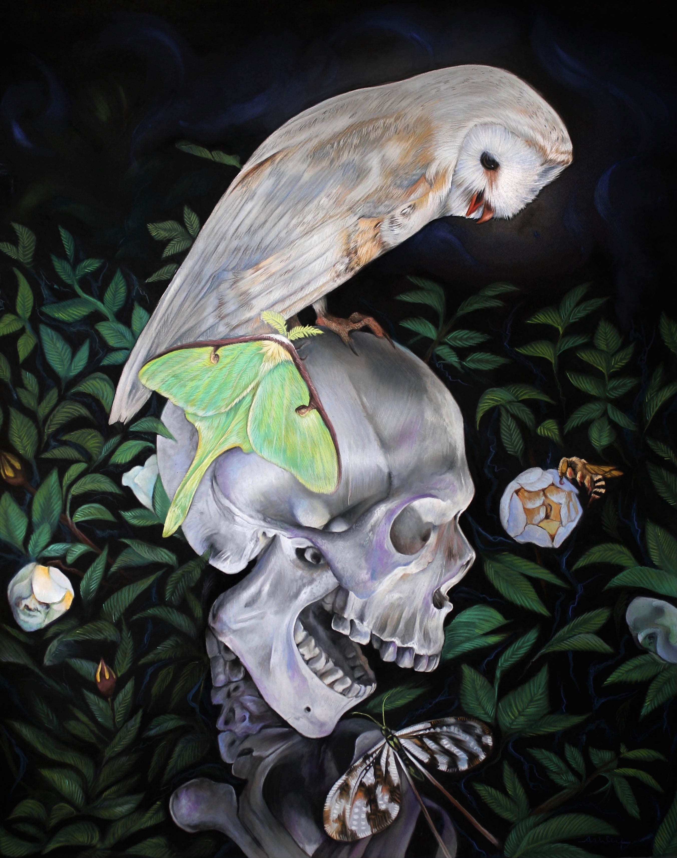ORIGINAL Pastel Drawing - "Eternal" – Ashley Art Anderson