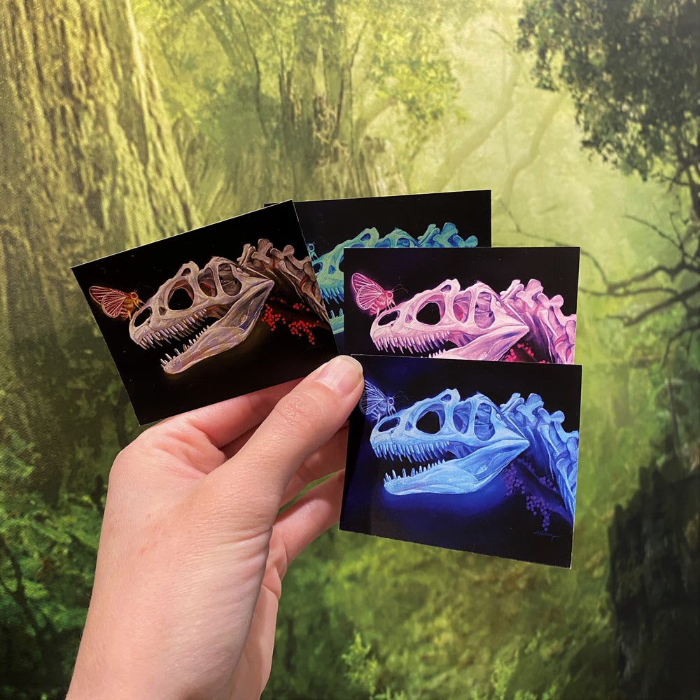 SMALL STICKER SET OF 4 - "Elemental Decay" – Ashley Art Anderson